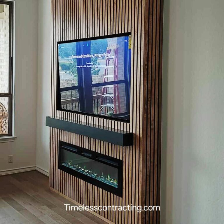 Media Wall Ideas (Built by Us. Designed for You.) - Timeless Contracting